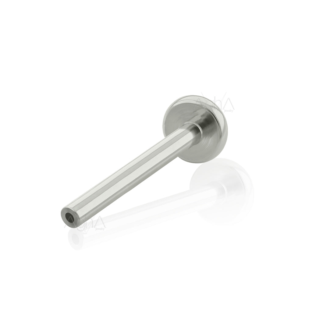 18g, Titanium ASTM F136, Threadless Labret Post Small & Big Back (Bott ...